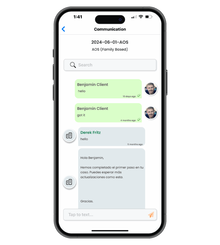 Client App - CampLegal